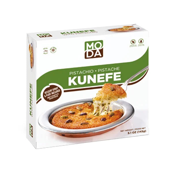 MODA KUNEFE PISTACHIO W/SYRUP 20/150 GR – Choice Foods