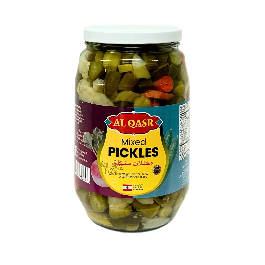 AL QASR MIXED PICKLES 6/1500 GR – Choice Foods