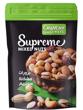 CRUNCHY NUTS SUPREME MIXED NUTS 24/150 GR – Choice Foods