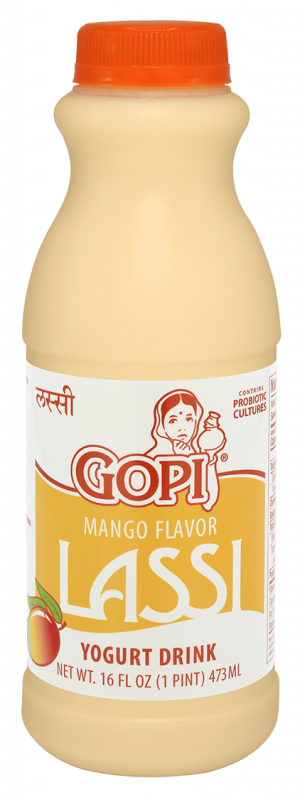GOPI LASSI DRINK 24/1PT- MANGO – Choice Foods
