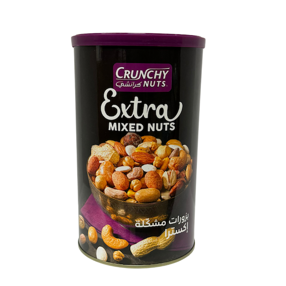 CRUNCHY NUTS EXTRA MIXED NUTS 12/450 GR – Choice Foods